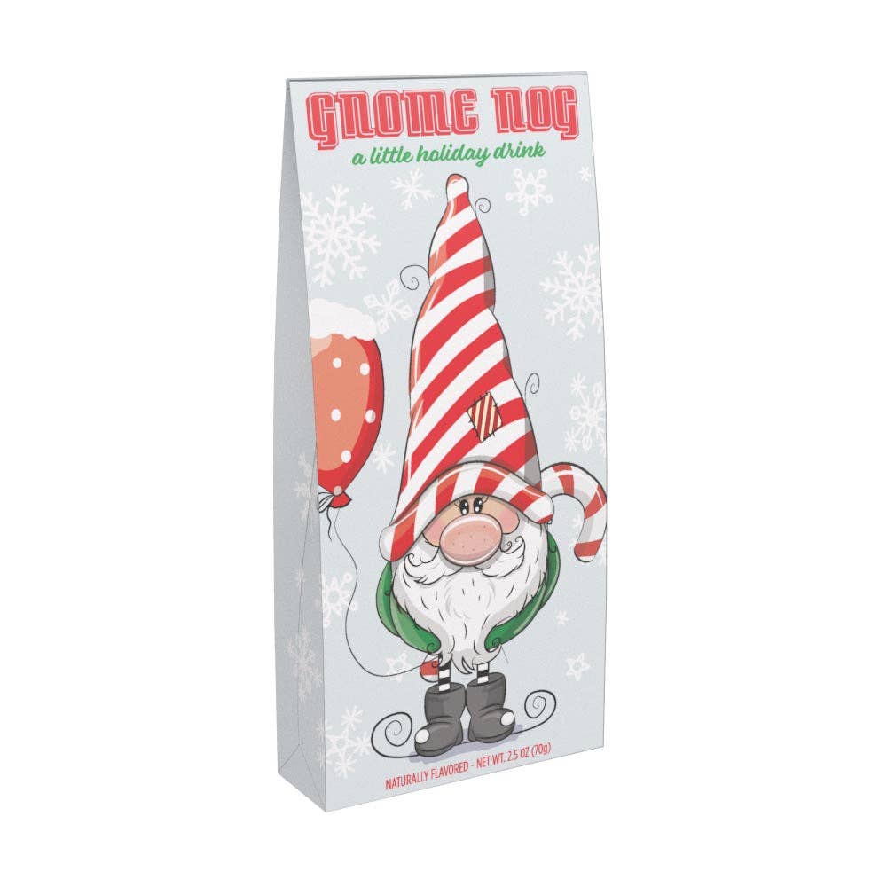 Gnome Nog Eggnog Hot Chocolate Mix (2.5oz Tent Box) – Jennie's Homeshed